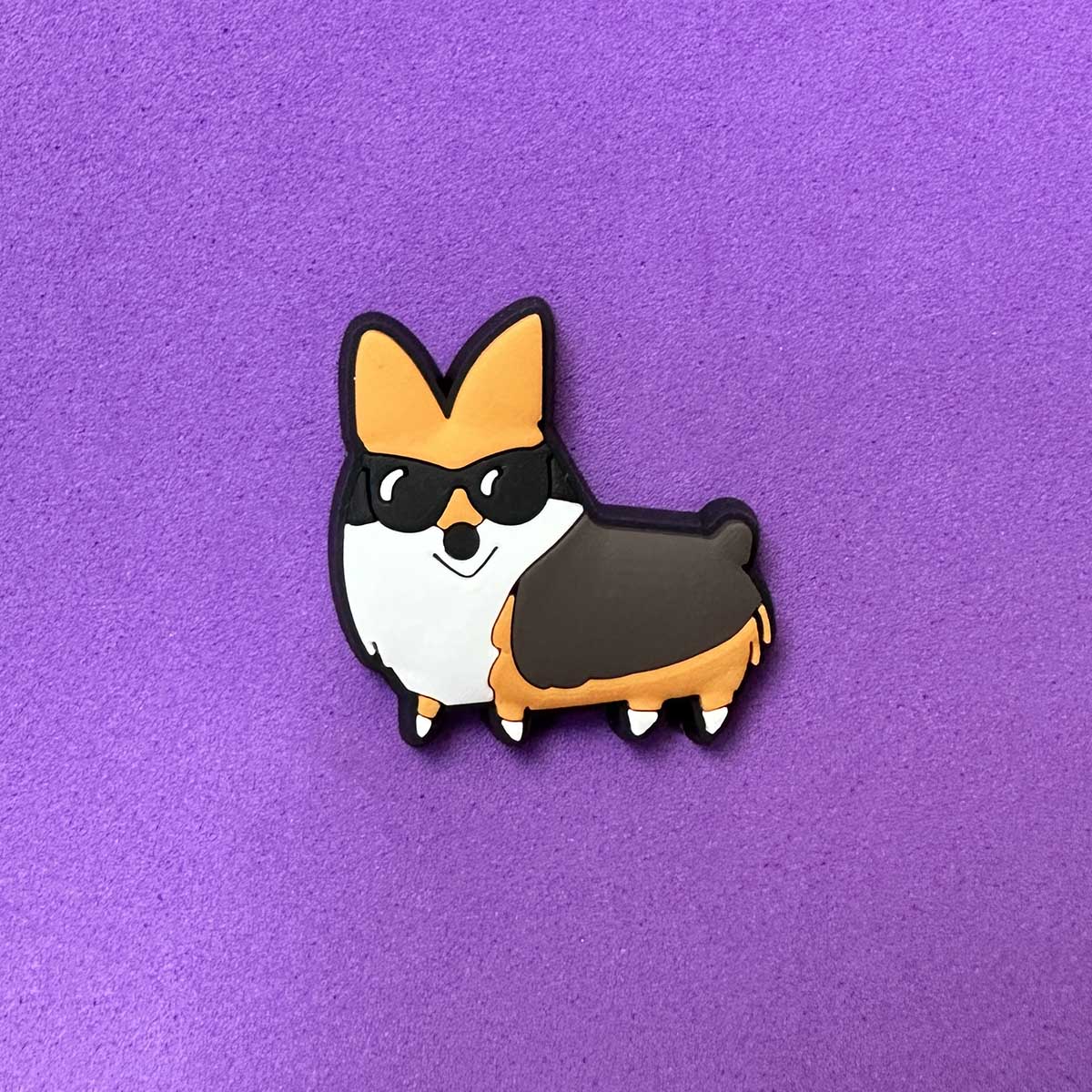 "Cool Corgi" Shoe Charm – Corgi Things