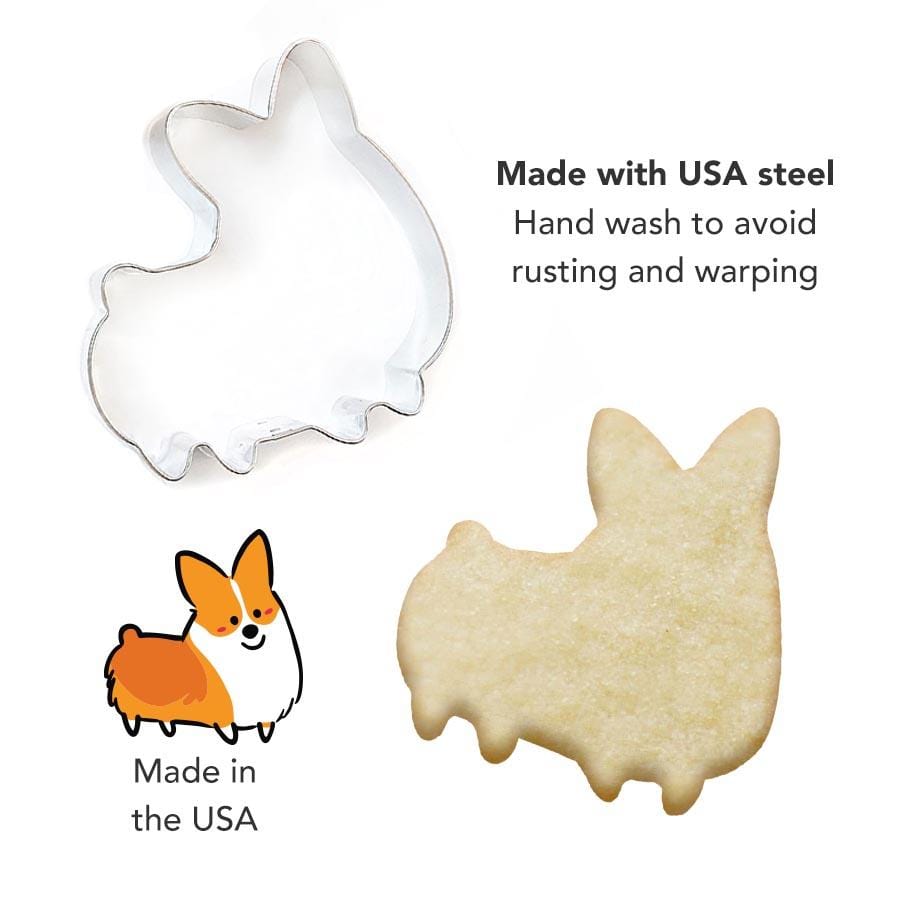 Front-Facing Corgi Cookie Cutter – Corgi Things